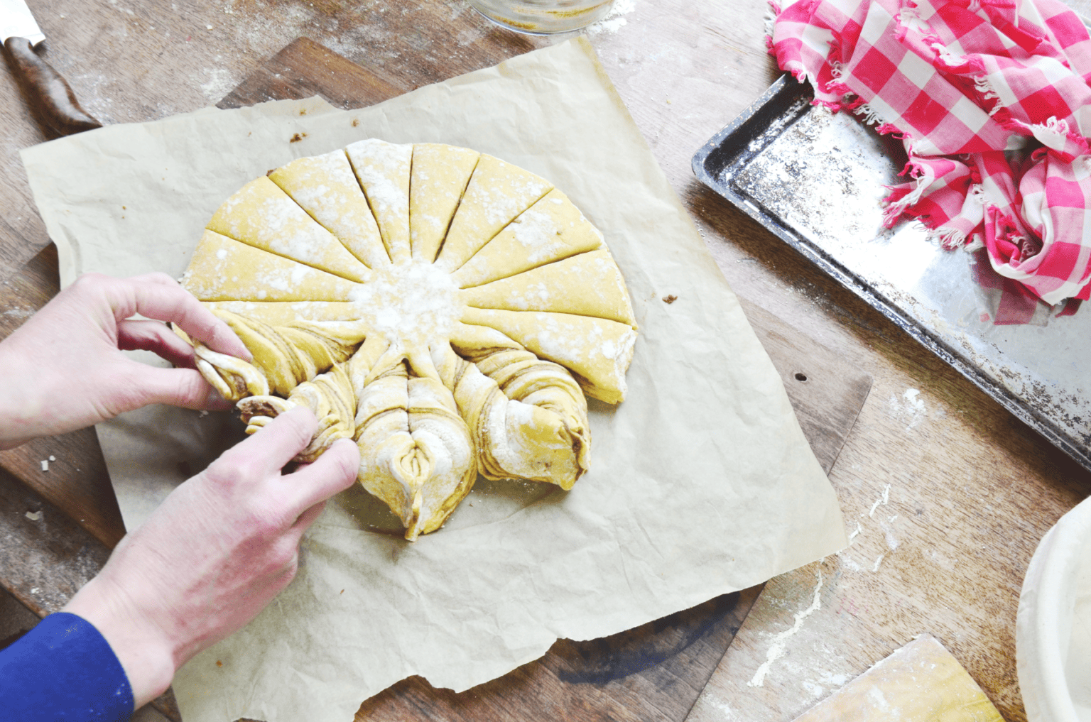 Sourdough Snowflake Bread Recipe Made with Einkorn Flour - Hilltop in ...