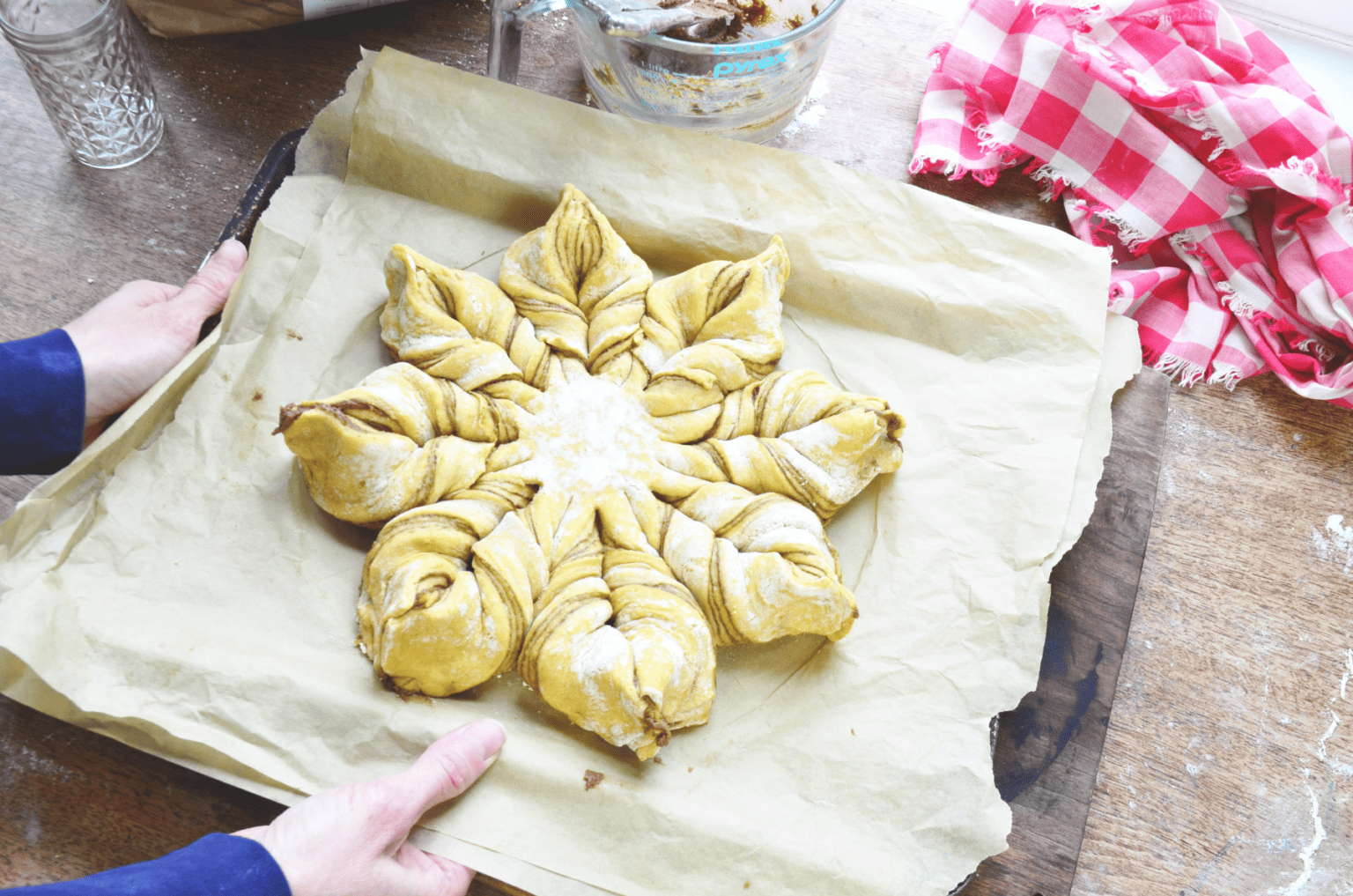 Sourdough Snowflake Bread Recipe Made with Einkorn Flour - Hilltop in ...